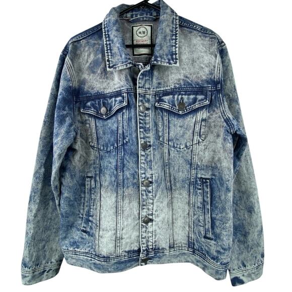 Refinery Republic | Jackets & Coats | Refinery Republic Acid Wash Denim ...